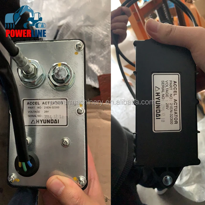 Genuine Quality Excavator Actuator Motor Throttle 21EN-32300