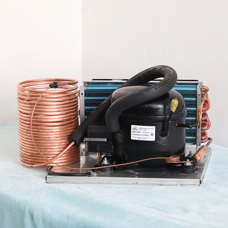 Portable Cooling System Refrigeration Gas Cooler Compressor Copper Tube ...