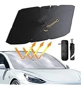 Car Windshield Sun Shade - UV Rays Heat Protector