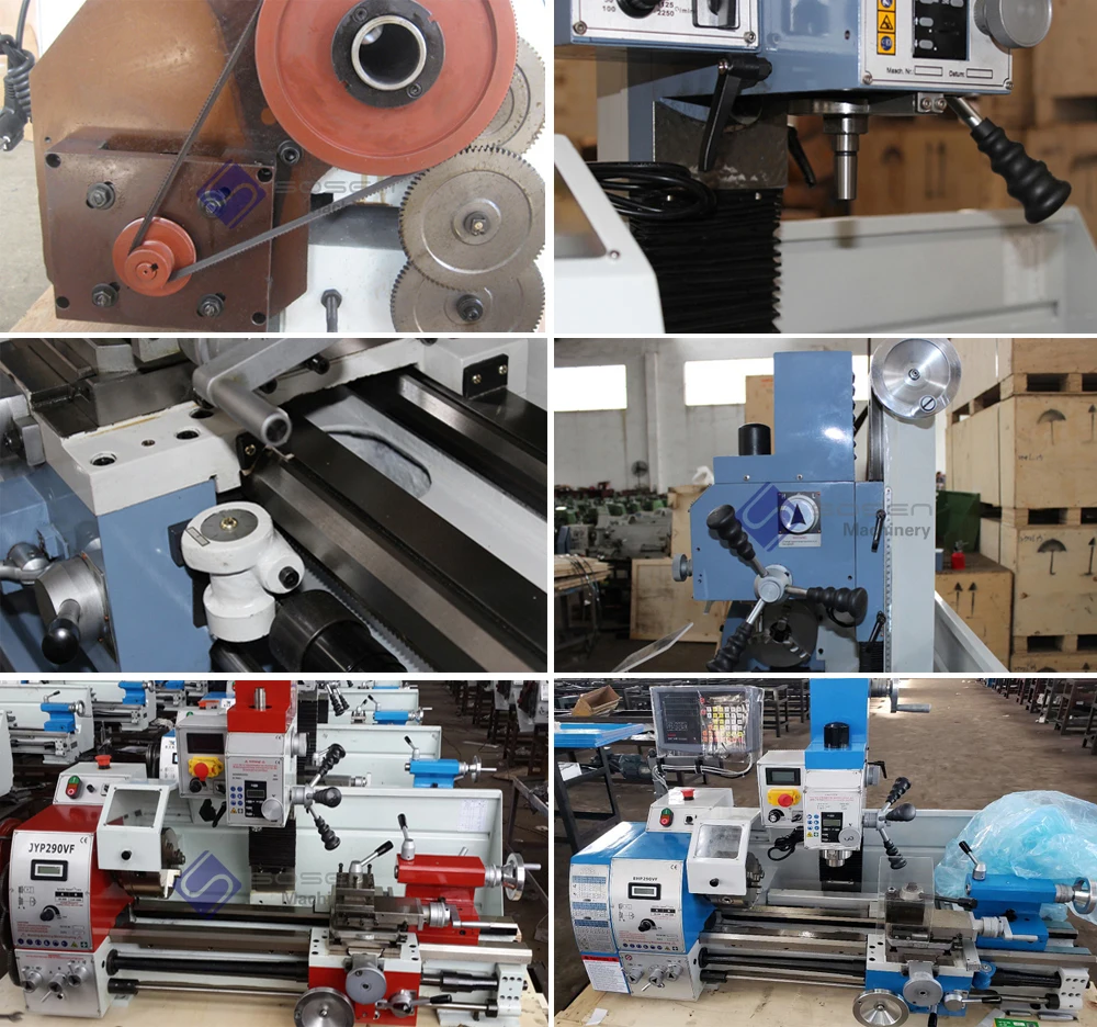 JYP290VF Mini Lathe and Milling Machine - Precision and Versatility