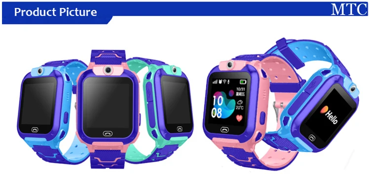 Student SmartWatch Kid Antil-lost Children Clock Q19 Sim Card Call Baby ...