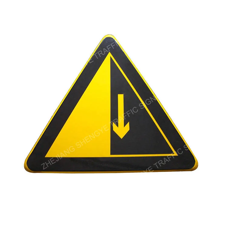 Aluminum Reflective Custom Warning Road Safety Vintage Plaque