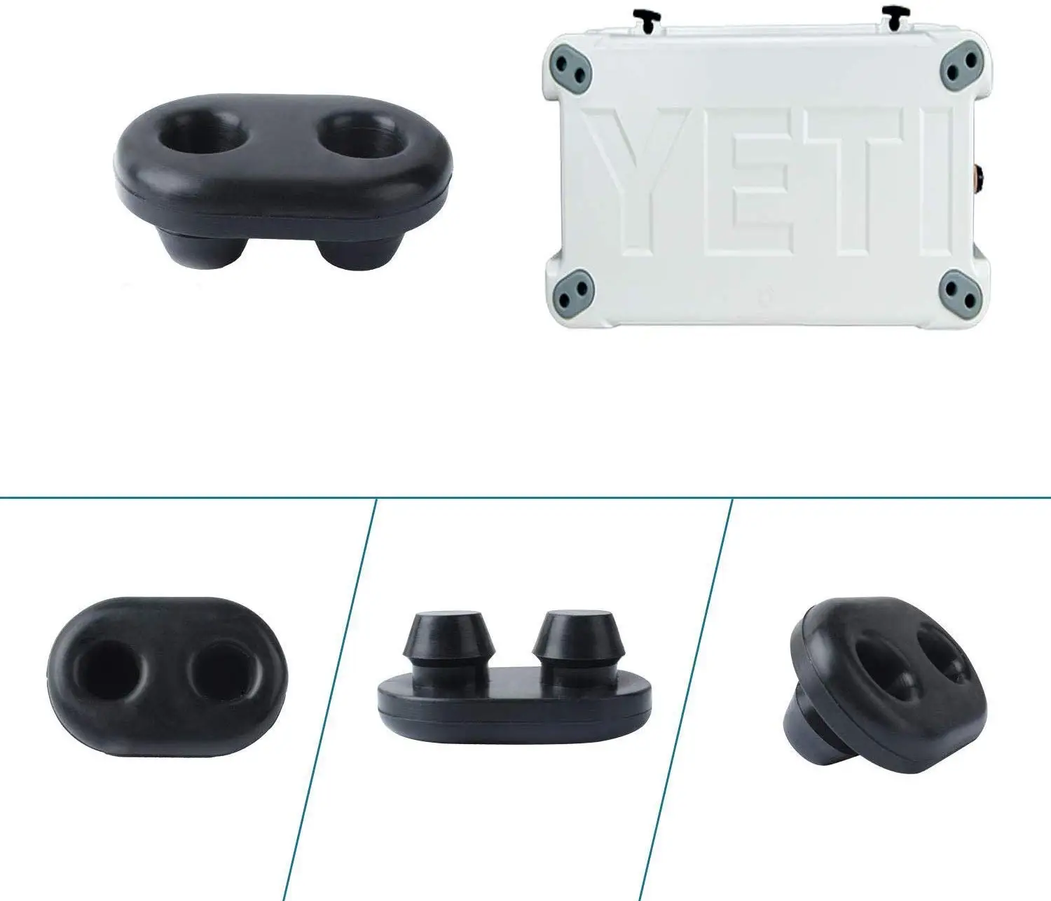 Non Slip Soft Rubber Feet For Rtic 45qt 65qt 110qt 145qt Coolers - Buy ...