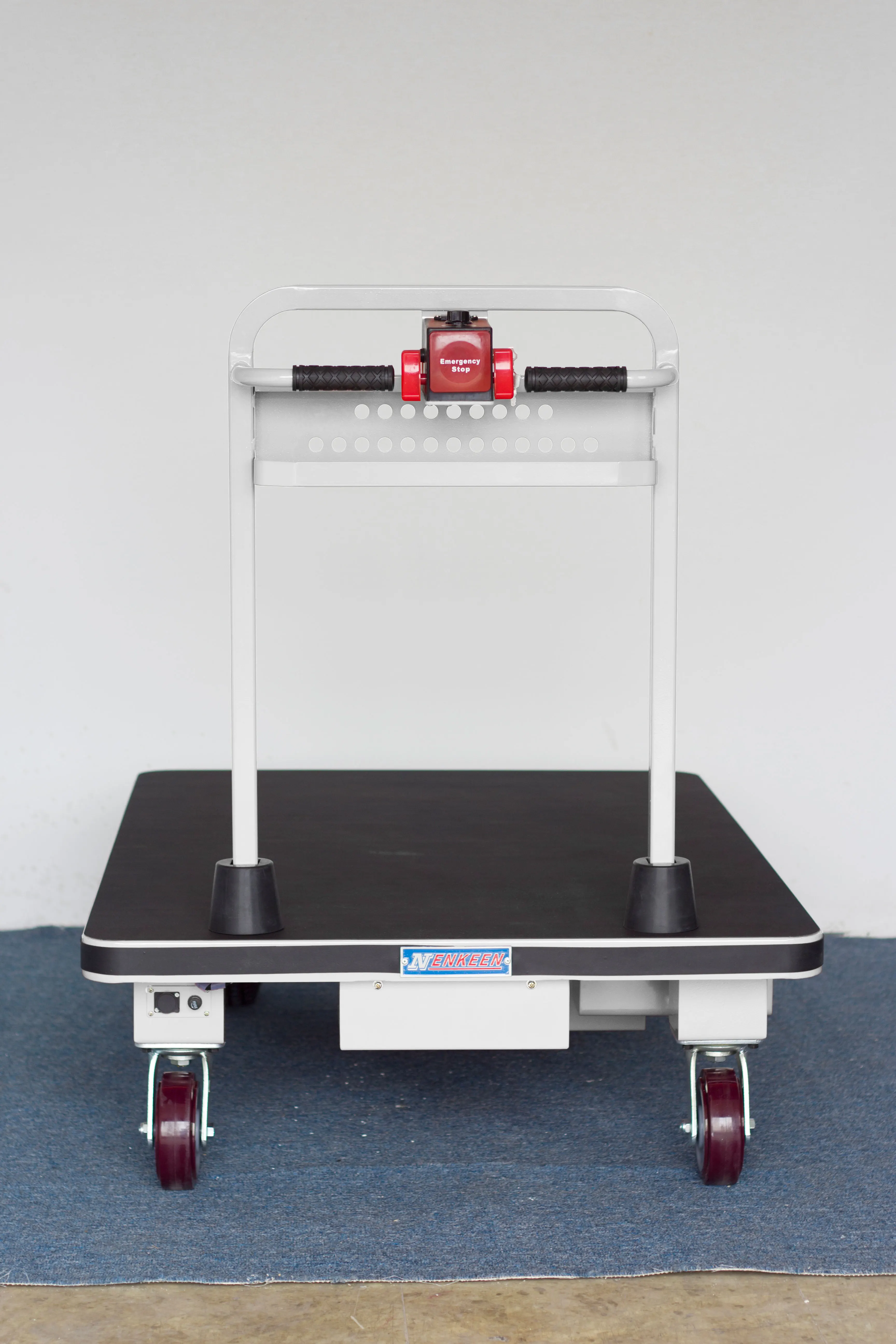 Heavy Duty Electric Motor Handling Trolley for Logistics