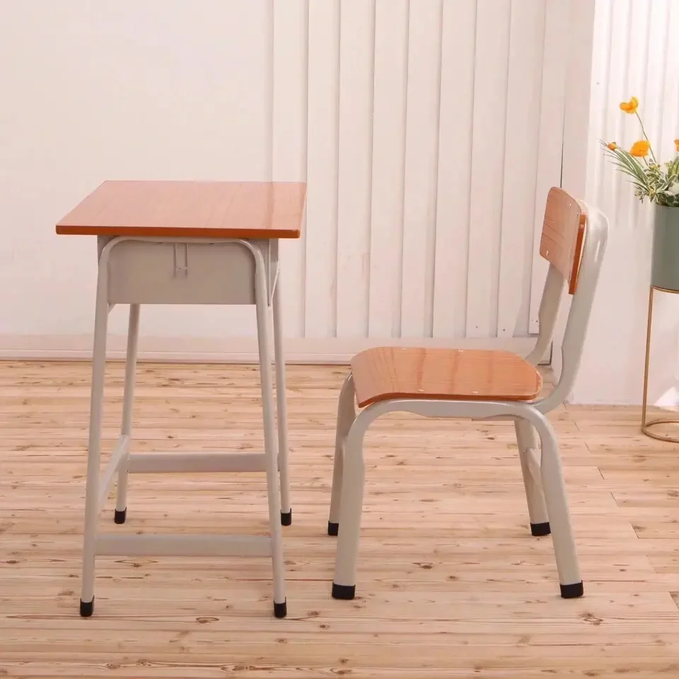 Modern Student Desk and Chair - Metal Classroom Furniture