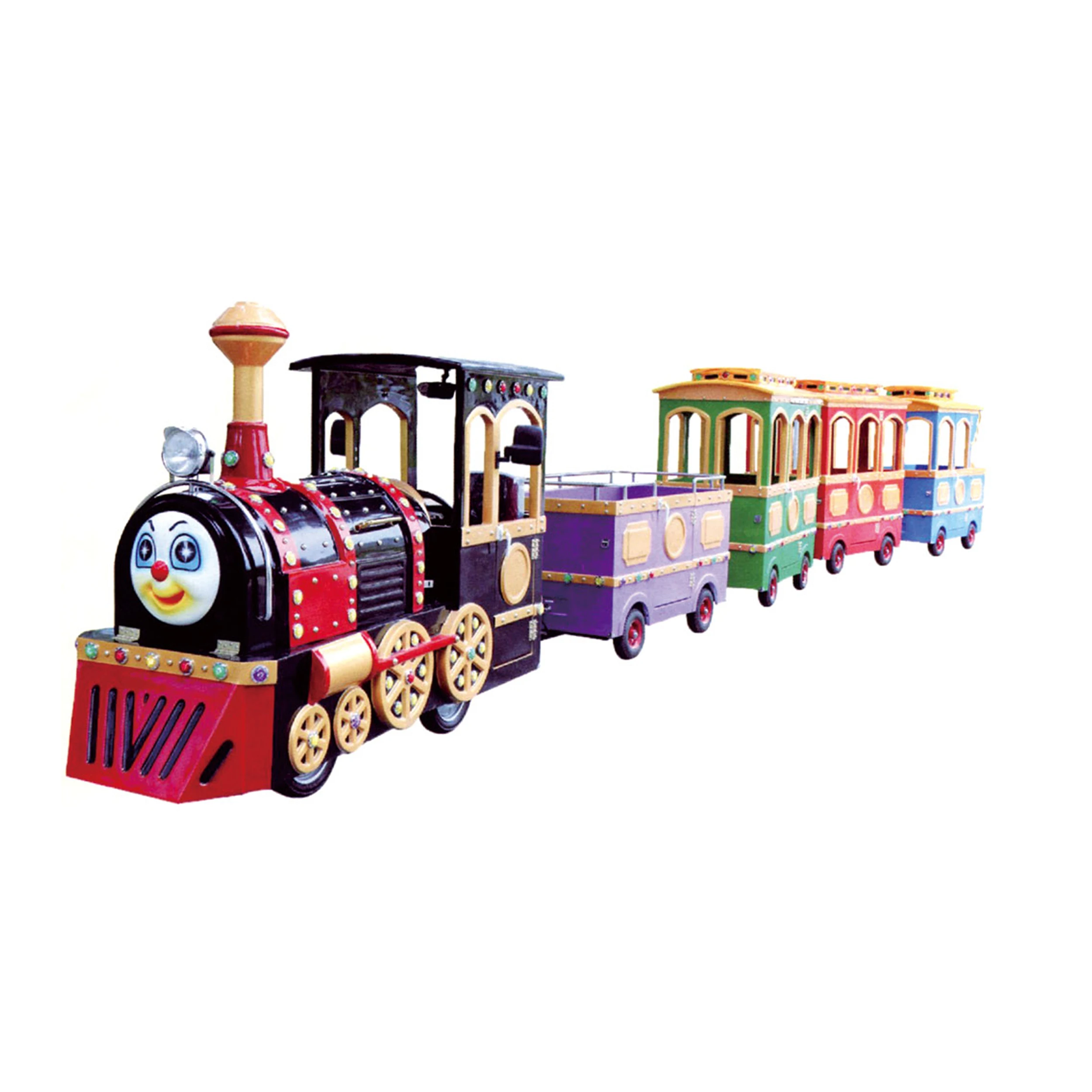 Electric Train Ride for Amusement Park Kids Playground Commercial ...