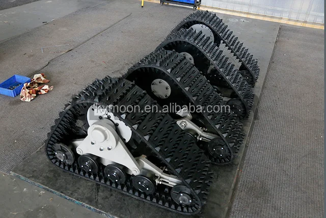 Aluminum & Rubber Track Conversion Systems for Pickup Trucks