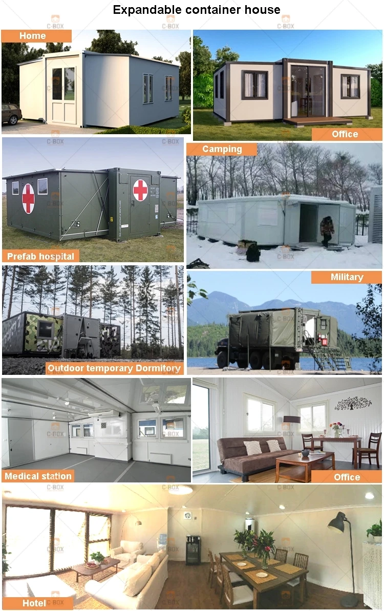 20ft 40ft Modern Expanding Shipping Container Home Mobile Prefabricated ...