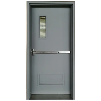 Gh Ul Certification 90mins Fire Rated Hollow Metal Steel Door With ...