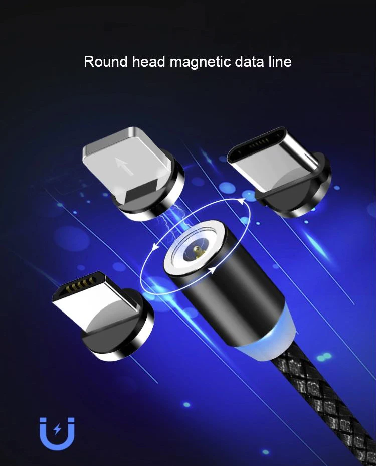 Multi Function Data Line Magnetic 3 In 1 Usb Cable Fast Charging - Buy ...