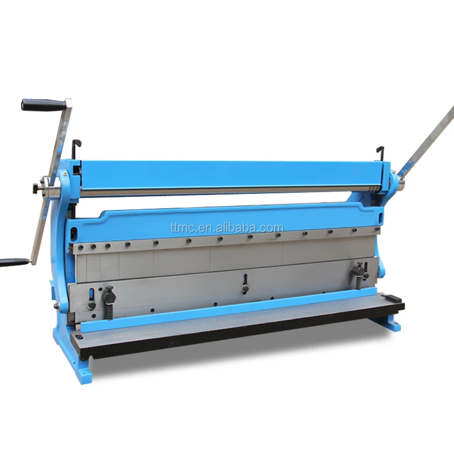 3-IN-1 Machine - Sheet Metal Guillotine Shear, Press Brake, Rolling Machine