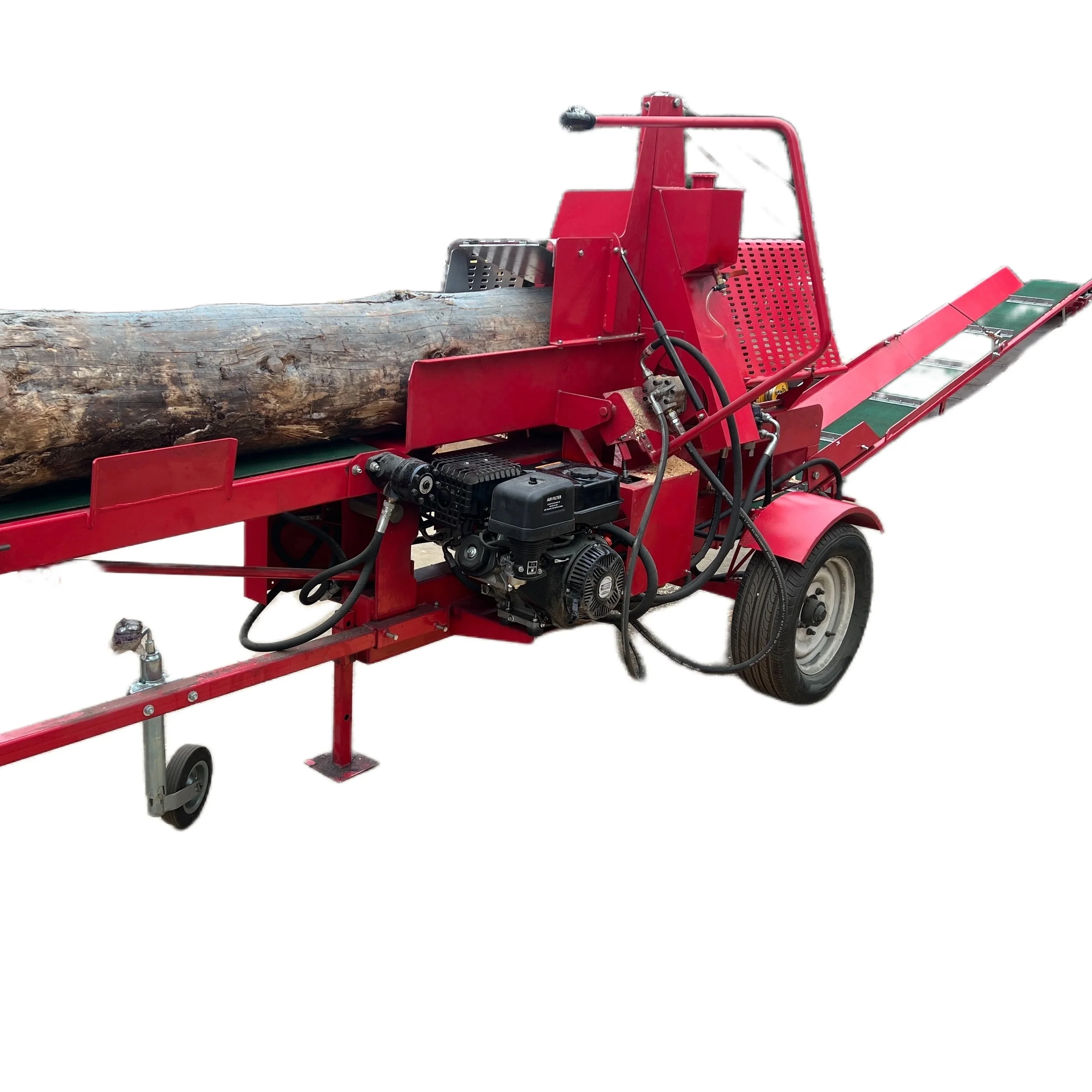 Firewood Processor 500mm Log Wood / Towable Firewood Processor / Mobile ...