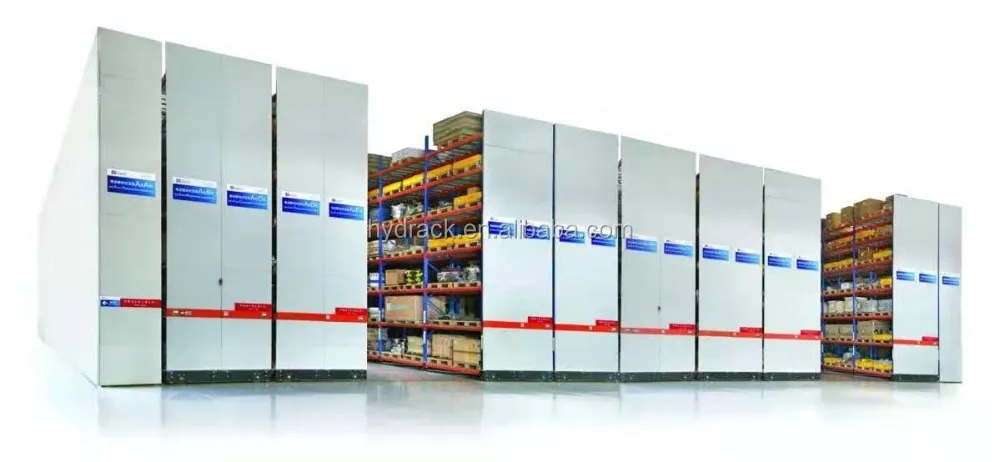 Automatic Storage Electric Mobile Racking System For Cold Warehouse ...