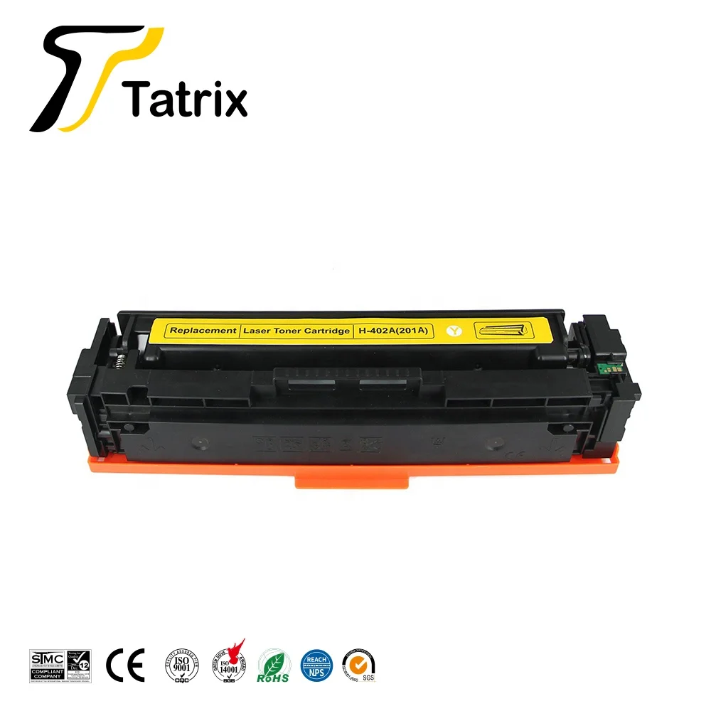 Tatrix 201a Toner Cf400a Cf401a Cf402a Cf403a Compatible Laser Color ...