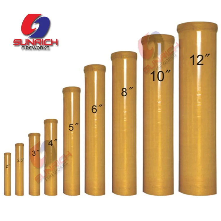 2" to 16" Inch Fiberglass Mortar Tube Display Device Fireworks