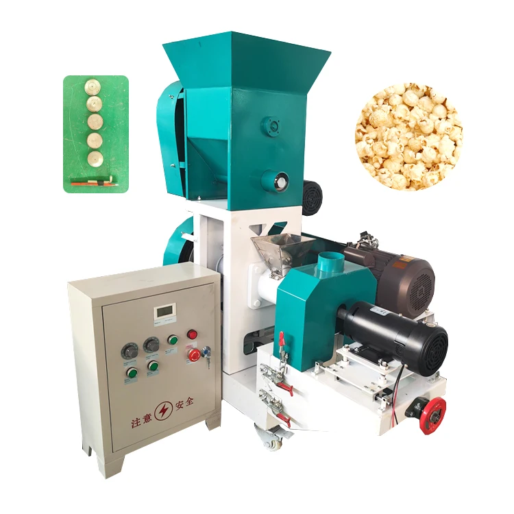 Continuous Fully Automatic Rice Cereal Corn Puffing Machine For Sale ...