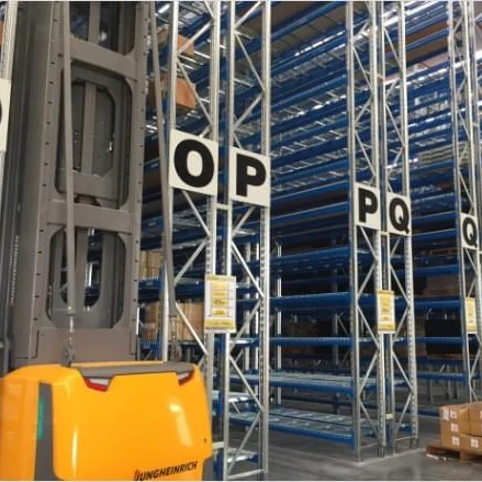VNA Very Narrow Aisle Pallet Selective Racks Very Narrow lane Metal ...