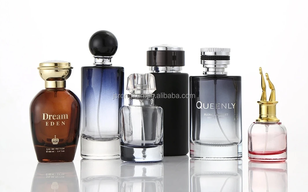 Botol Parfum Desain Baru Kubus Air Mewah Berlian Timbul Kaca Cantik ...