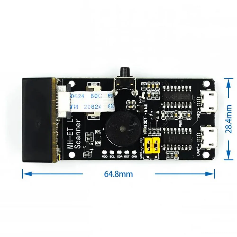 Taidacent Usb Uart Serial Embedded Qr Code Scanning Module Barcode ...