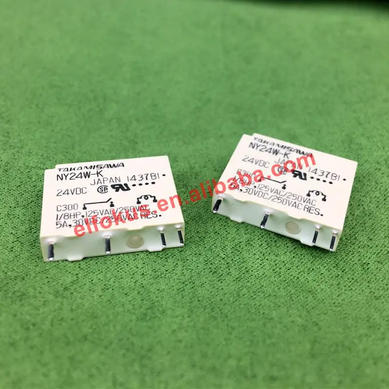 Relay NY24W-K TAKAMISAWA FUJITSU Power Relay 24VDC 5A SPST-NO