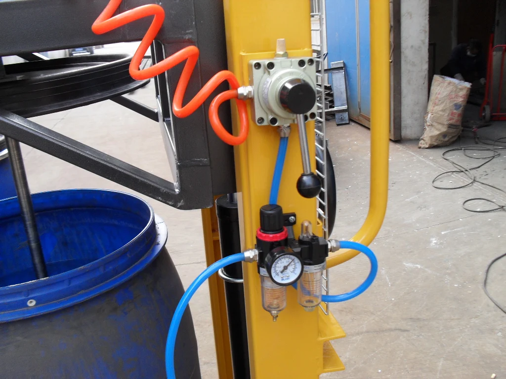 Mobile Pneumatic Drum Mixer - Efficient Material Mixing