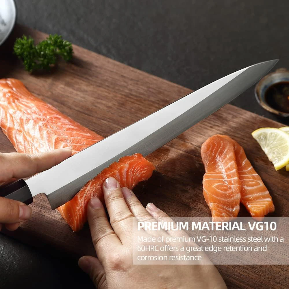 ANGELE Japanese Sashimi Knife - VG10 Superior Steel