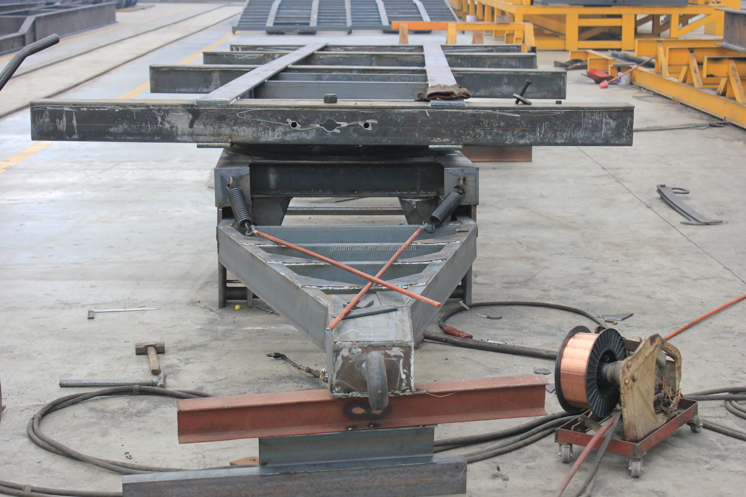 Towing Coupling Turntable 2 Axles - 20ft Container Chassis