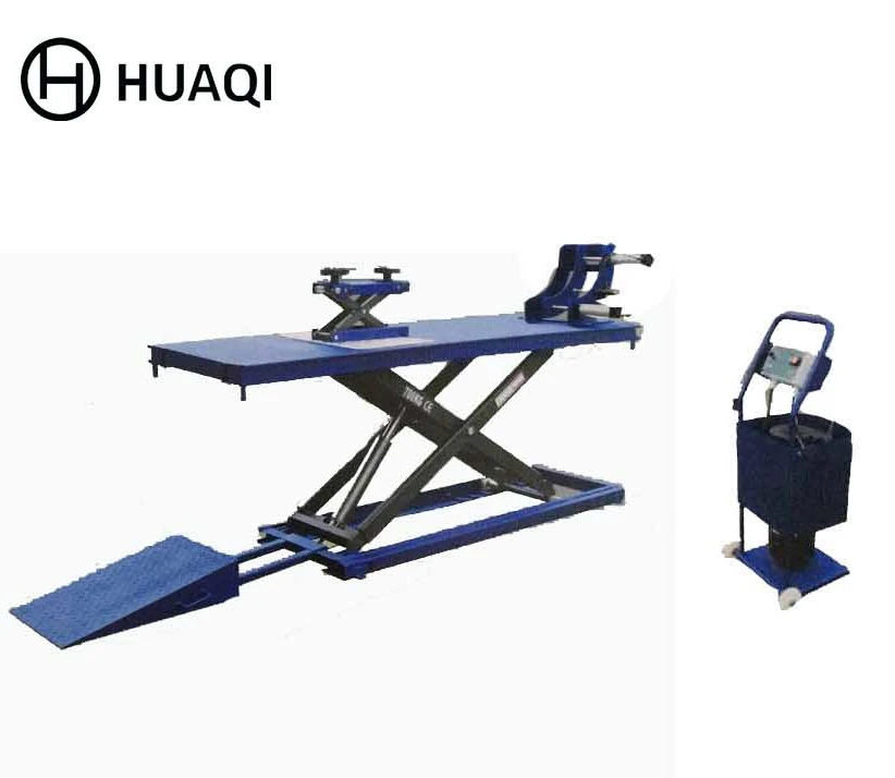 700kg Capacity Motorcycle Lift - Portable Hydraulic Model