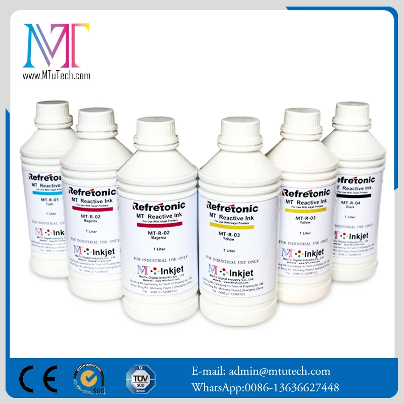 Waterproof Textile Reactive Ink White Ink for Digital Textile Printing ...