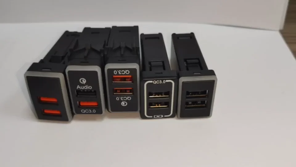 Chelink 1.5m Flush Mount Cable Car Charger 3.5mm Usb Aux Extension ...