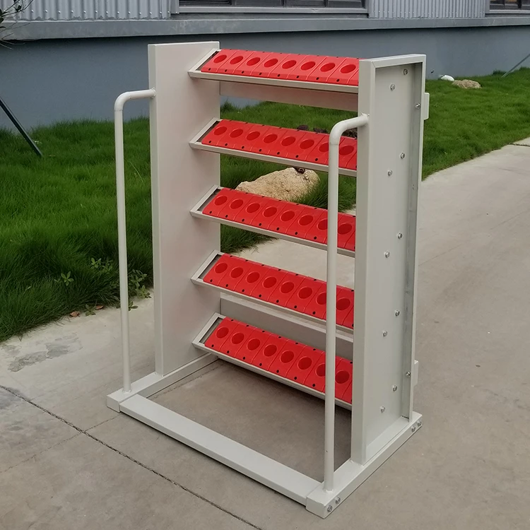 HSK63 Single Side CNC Tool Holder Rack for CNC Tool Storage