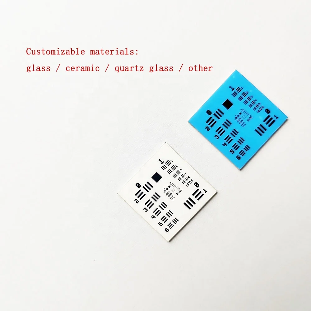 Microscope High Resolution Test Chart Usaf1951 Test Plate Glass ...