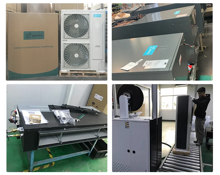 16 SEER Heat Pump Inverter Side Discharge Condenser Unit