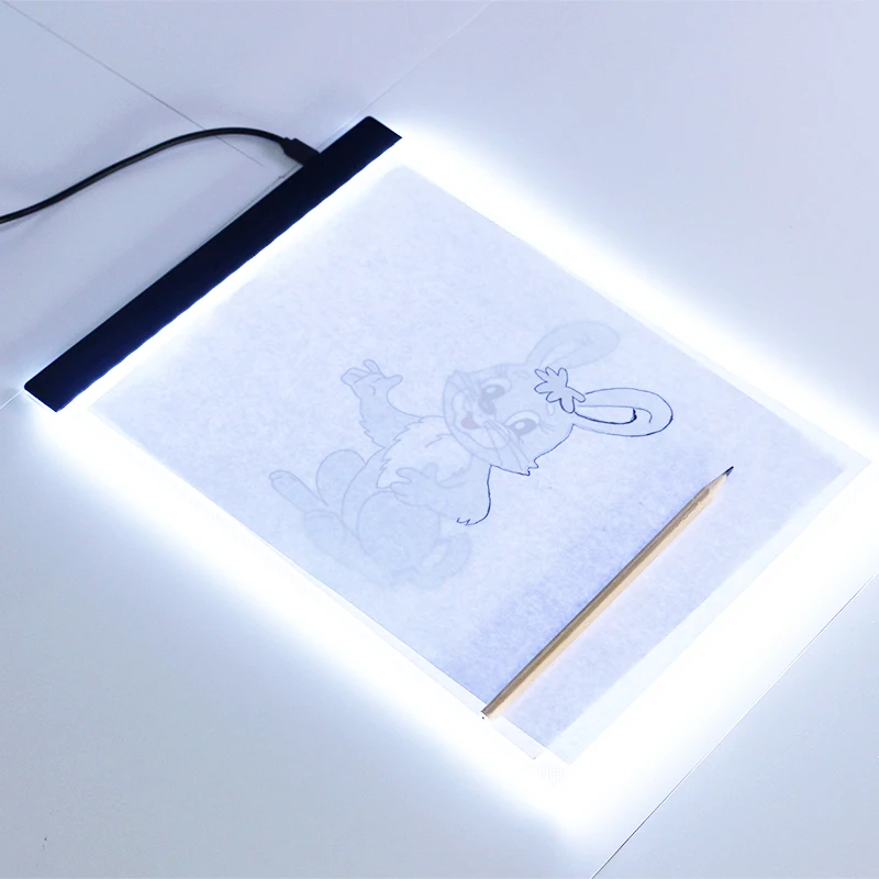 A4 Led Tracing Pad Led Drawing Board Laptop Usb Desk Led Light Slim ...