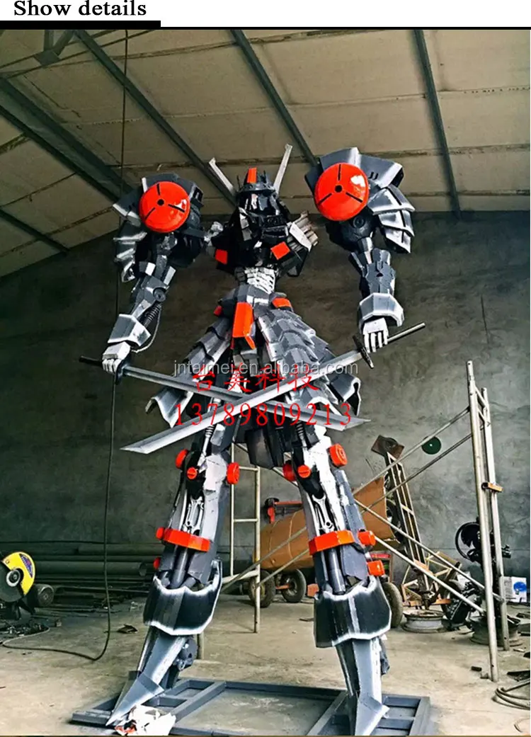 Large Metal Model Transformers Sculpture Outdoor Exhibition - Buy Metal ...