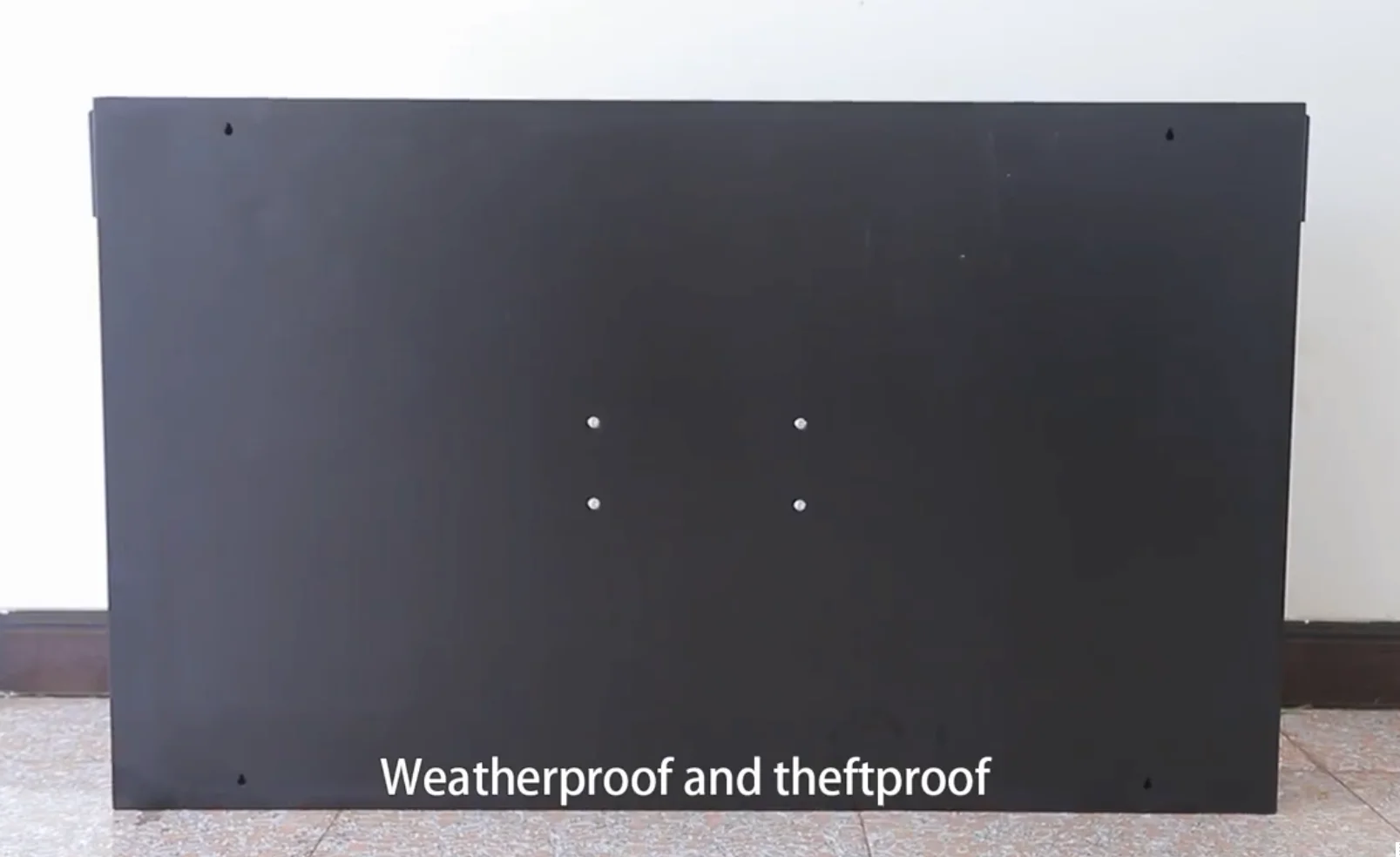 Custom 55 Inch Waterproof Outdoor TV Enclosure with Galvanized Steel ...