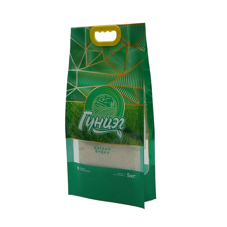 Sachets plastique pour riz pe 10kg, 2.5kg échantillon, sachets ...