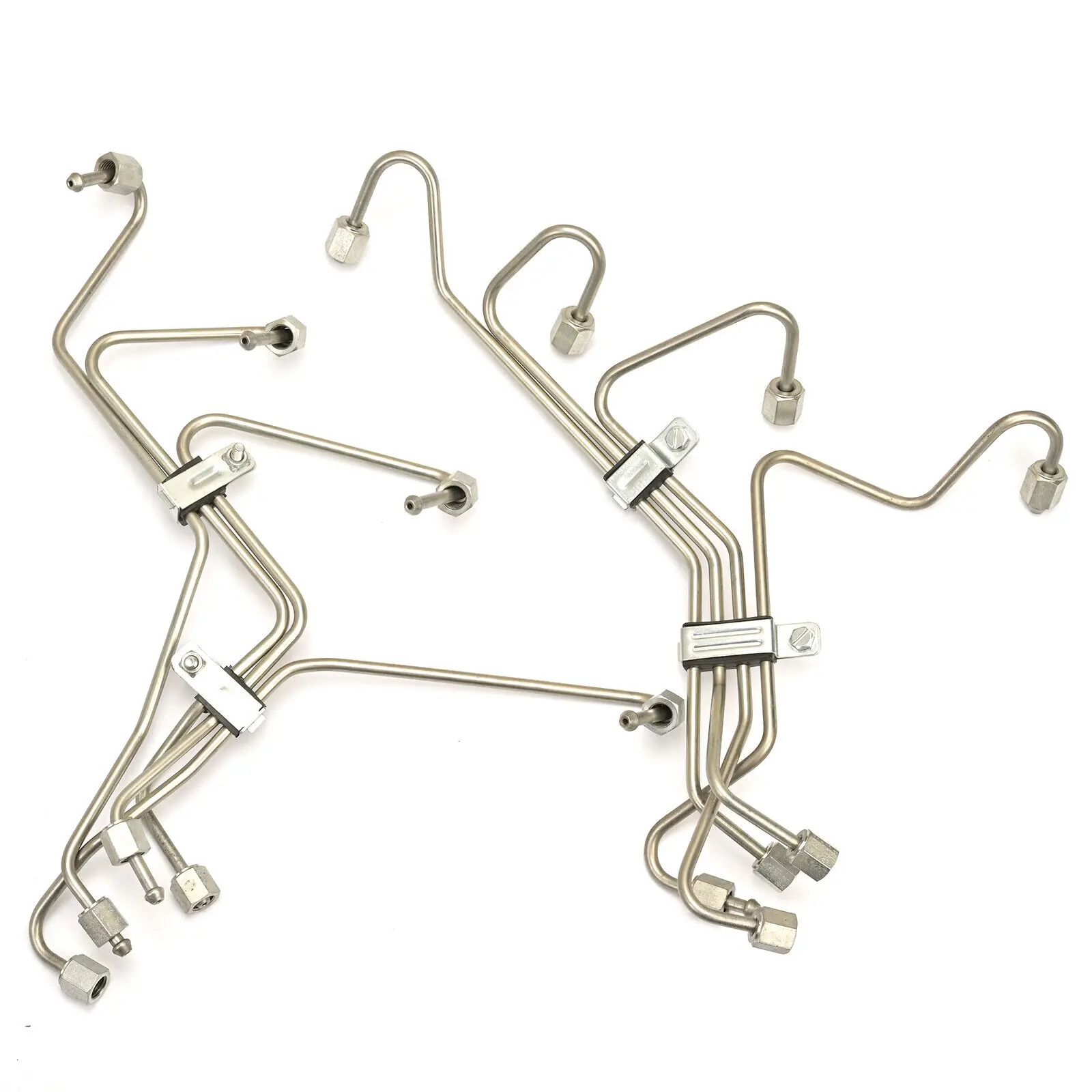 8 Fuel Injection Lines For Ford F-150 F-250 F-350 6.9 7.3l Idi Diesel ...