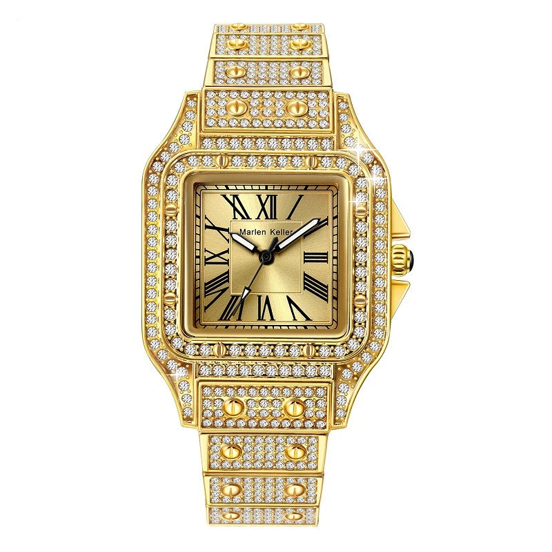 3atm Water Resistant 24k Gold Exactime Collection Femmes Japan Movement ...