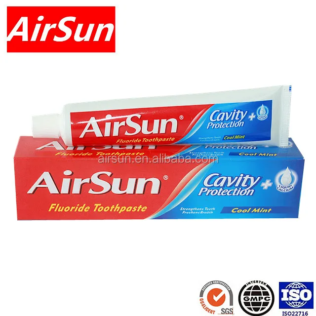 Calcium Carbonate Formulated Whitening Toothpaste With Fluoride - Buy ...