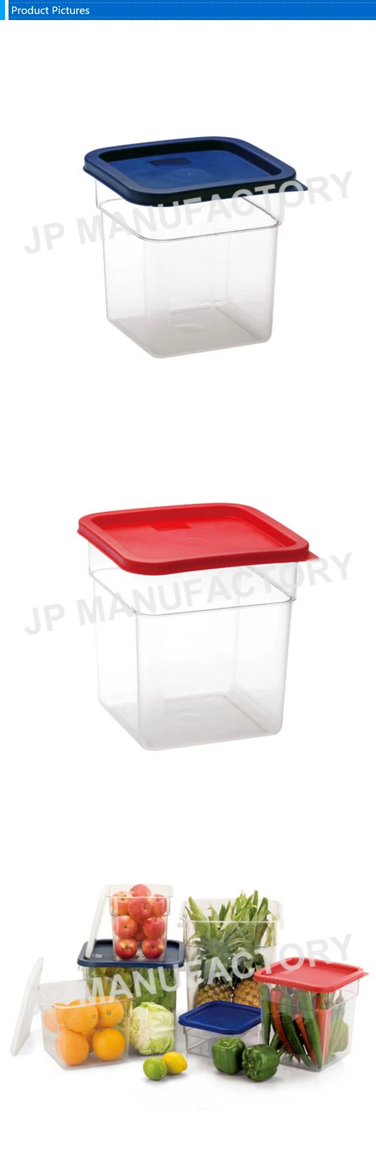 Durable 5L Food Storage Containers - Sustainable & Versatile