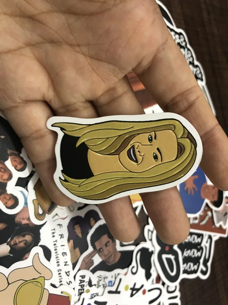 Friends TV Show Sticker - Waterproof 3D Decorative Sticker