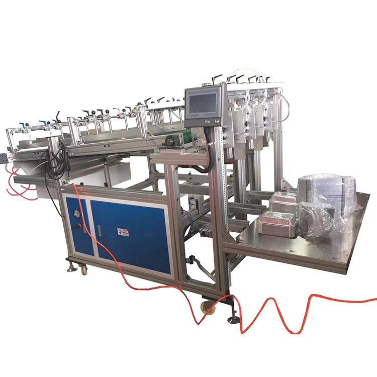 Aluminium Foil Container Machine Fully Automatic Kitchen Foil Tray ...