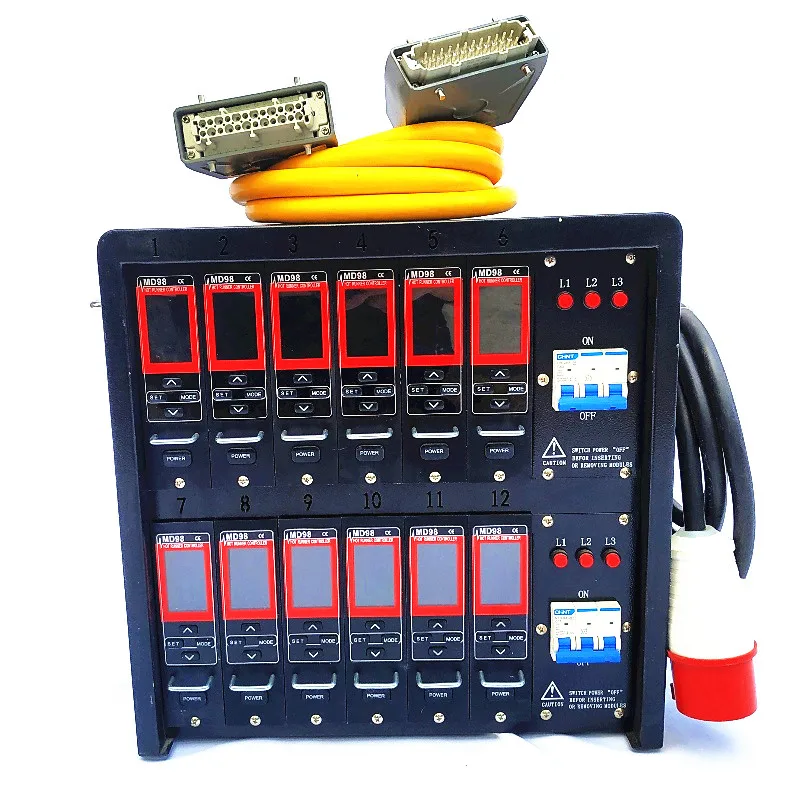 12 Zones Hot Runner Temperature Controller for Injection Mold