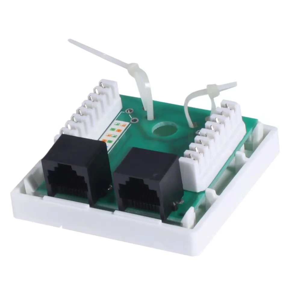 Network Desktop Box Rj45 Connector Rj45 Trapezoidal Jack - Buy Network ...