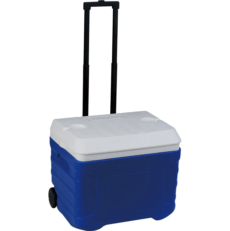 43.5 - Quart Cooler Box With Wheels,Plastic Wheeled Cooler Box ...