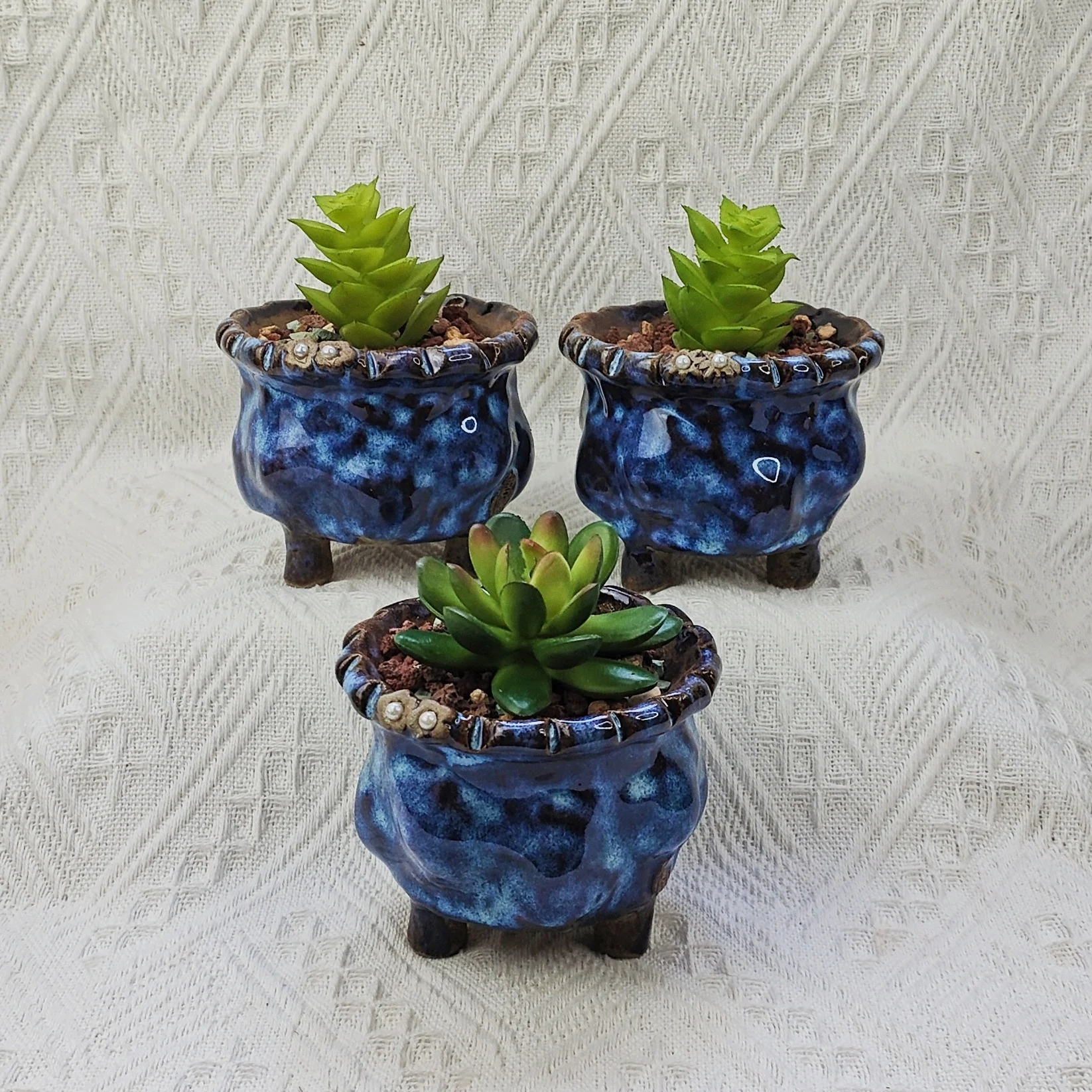 Creativity Chinese Style Ceramic Succulent Planter Pot Home Indoor ...