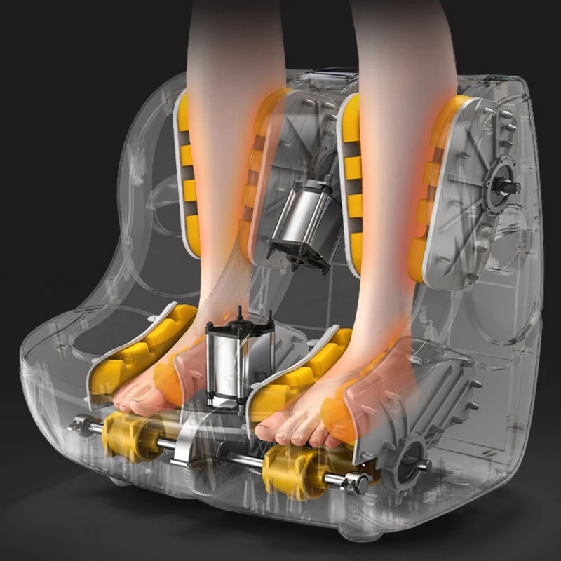 Aux Oem Br-mt06 Electric Foot And Calf Massage Machine Shiatsu Foot And ...