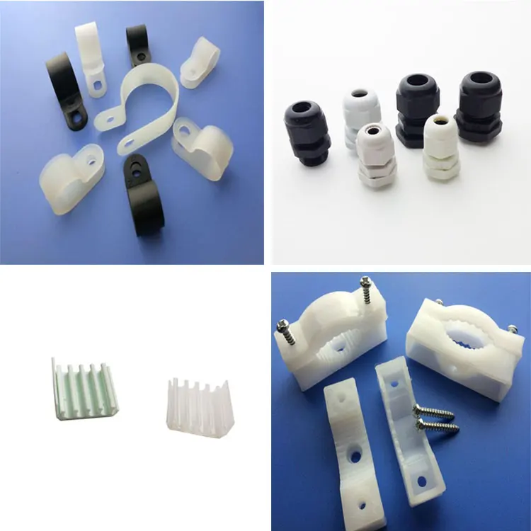 R-type Cable Clamp Uc-3 (12.7mm 1/2) White Black Cable Fastening Clamp ...