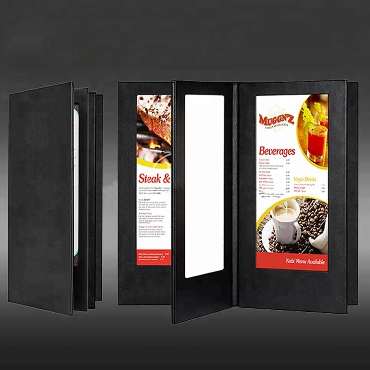 Illuminated LED Light Menu Covers - Enhance Your Restaurant